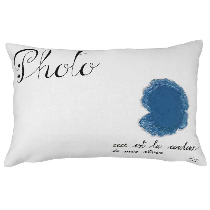 Cushion Miró Ceci est la couleur de mes rêves - Jules Pansu Cushion Miró Ceci est la couleur de mes rêves - Jules Pansu