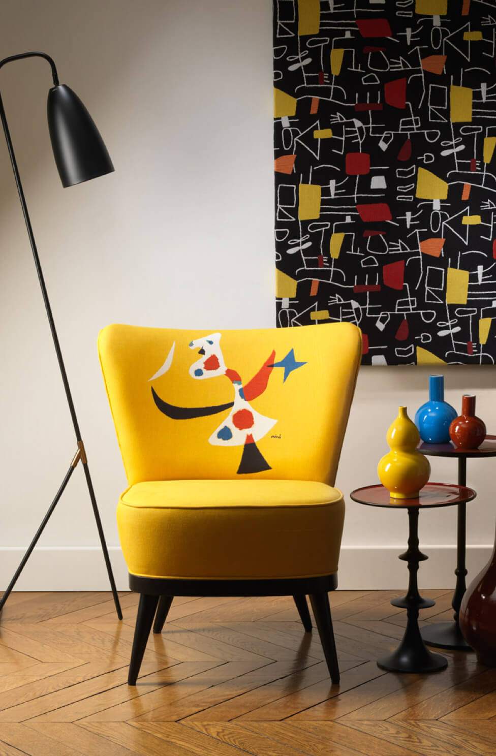 Picasso cushion "Woman with a straw hat" 1938 - Jules Pansu